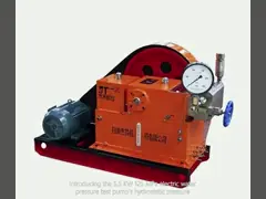 5.5kw 125MPa Electric Water Pressure Test Pumps Hydrostatic Pressure Equipment