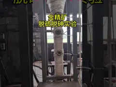 China Gold Concentrate 5mm Fluidized Bed Roasting Dust Removal Fluidized Bed Roaster for sale