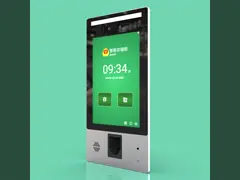 JP1111 Вертикальный настенный дисплей с распознаванием пальцев и лица с терминалом управления доступом к интеркому 10.1-дюймовый HD