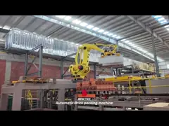 Sistema di imballaggio di mattoni completamente automatico dell'Iraq Progetto a Najimadin di Xi'an Brictec
