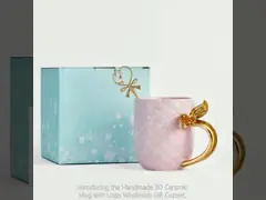 Handmade 3d Ceramic Mug With Logo Wholesale Gift Cup Set Strange Cup