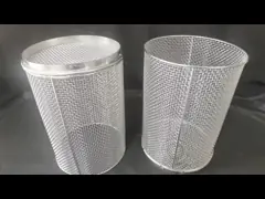 stainless steel mesh filtering cylinder
