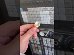 Partes giradas CNC versátiles Lentes de cámara Barril de cáscara Partes ISO9001