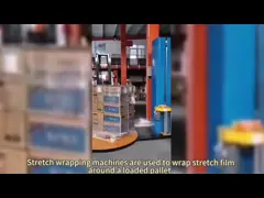 China 2000kgs Industrial Stretch Wrap Machine Automatic Shrink Wrap Machine For Pallets for sale