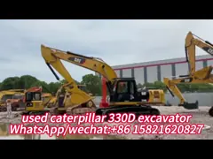 High Stability Used Cat 330 Excavator Used Cat Diggers Noise Reduction