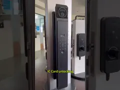 China S940MAX Smart 3D Face Fingerprint Recognition Wi-Fi  Tuya APP Intercom Card Access Digital Door Locks for sale