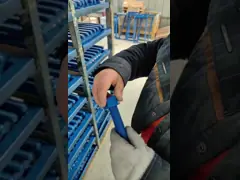 M2-M52 PTFE colorido revestimento Hex cabeça parafuso com fio completo ou meio