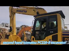 Secondhand Japan Komatsu PC220 Excavator 22000 KG Machine Weight 4218 Working Hours