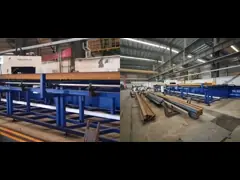 CNC laser pipe cutting line