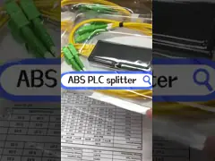 China Compact Fiber Optic PLC Splitter 1x2 Cassette Module , Fused Welding FTB Coupler for sale