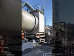 중국 AC 모터 진크 산화물 회전 오븐 7.5-75 KW 회전 오븐 다양한 원료에서 진크 추출을 위해 판매용