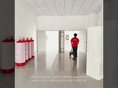 NOVEC 1230 Fire Suppression Non-polluting Automatic Fire Fighting Equipment For Substation