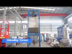 Ton bag feeding station