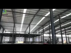 China CE Certificate Prefabricated Steel Structure Warehouse Cold Storage Workshop Industrial Building Design for sale