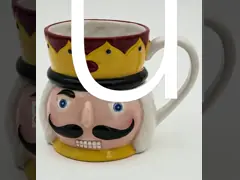 China 19.5 Oz Lovely 3D Cartoon Gifts Office Tea Cups  Ceramic Milk Coffee Mug for sale