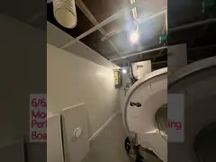 China 6/6/3mm Hospital MR Room Modular Acoustic Panels Perforated Metal Aluminum Ceiling Board for sale