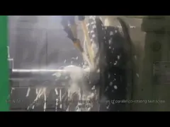 China High Speed Tool Steel Convey Screw Element Element Screw For Twin Screw Extruder Machine for sale