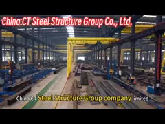 China Affordable High Fire Resistance Earthquake Design Load Metal Frame Warehouse Building Prefabricated Design for sale