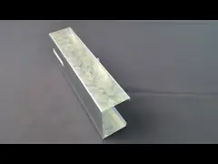 China Customizable Galvanized Metal Furring Long Lasting Performance Metal Stud Wall Track for sale