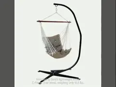 Cina Scala di sedie a telaio C in metallo leggero 18.5LBS Scala di sedie a telaio di amaca esterna C in vendita