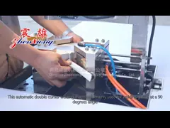 Cina Linea di produzione di guarnizioni per porte veloci macchina di saldatura automatica a doppio angolo accurata in vendita