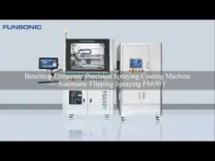 China Ultrasonic Nanoscale Conductive Glass Film Spraying Process for sale