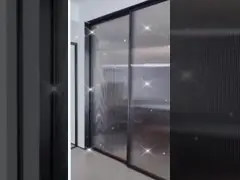 China Kitchen Glass Aluminum Alloy Sliding Door Customizable Surface Finished for sale