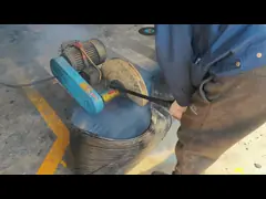 Display the cutting test of Taite rubber tracks