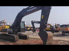Sweden Imported EC240 Used Volvo Earthwork Excavators Hydraulic 24 Ton Mining Digging