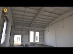 China Lightweight Steel Frame Building Construction Steel Prefabricated Warehouse Buildings for sale