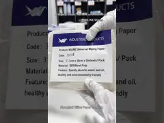 China Oil Absorbing Disposable Cleaning Cloths Kitchen Dish Towels PP Wood Pulp Material for sale