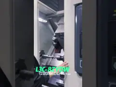 Orthogonal Y-axis Turning and Milling Machine Tool#machinetool #efficientproduction #highefficiency