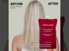 China AHA Omega-9 Professionals Repair Shampoo For Damaged Hair Repairs for sale