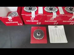 stainless steel meat grinder slices