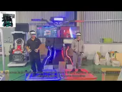 China 9D Walking Platform VR Shooting Game Machine Simulator 9D Kat Walk VR Motion Simulator VR Park,indoor HTC COSMOS Dreamland 200kg for sale
