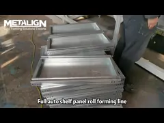 China Customizable Box Beam Roll Forming Machine Line With Dual Sided Horizontal Movement And High Speed Punching for sale