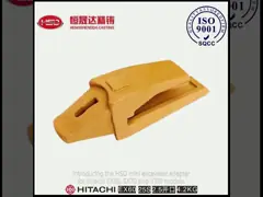 EX60 EX70 EX100 22S 25S 30S Mini Excavator Adapter wear resistance teeth point