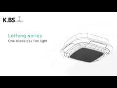 China Wholesale factory High End Bladeless Ceiling Fans , Modern Smart Ceiling Fan With Lights And Remote Control for sale