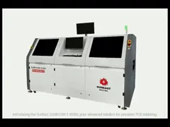 PCB Automatic Selective Soldering System 30kw Select Solder Machine Single