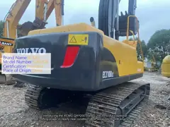 21 ton almost new imported crawler excavator machine used Volvo EC210BLC in good condition for Sale