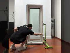 China N-60 Aluminum Casement Window with Double Tempered Glass - 30 Day Delivery - CE Certified for sale