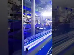 Automatic 12kw Wrap Around Case Packer for Horizontal Corrugated Box with 20-100 Packs/Minute Capacity