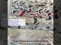 Cina 350gm Stoffa da tenda estetica di lusso Stoffa da tenda di fascia alta Stoffa da tenda 100% poliestere in vendita