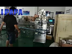 Granules sprinkled double layer food energy bar making machine
