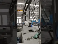 China 2000mm Width Drum Type Rubber Vulcanizing Press Machine Conveyor Belt Manufacturing for sale