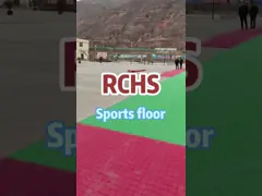 Weather Resistant Basketball Court Flooring Tiles Multi Sport Interlocking Tiles CE RoSH