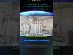 Horizontal Continuous Foam Machine