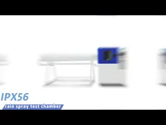 Wide Coverage IPX5 IPX6 2200L Water Jet Test Machine , Side Spray Rain Tester