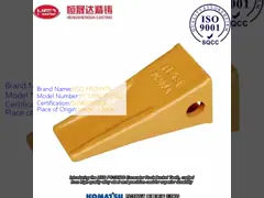 PC100RC PC100  Excavator Rock Bucket Teeth  Precision Casting
