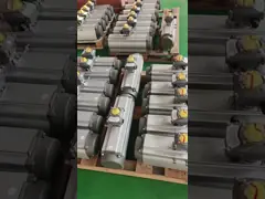 Cina AT Serie Rack And Pinion Attuatore Rotante Attuatore Pneumatico Valvola farfalla OEM in vendita